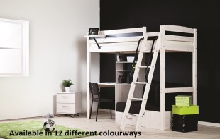 Thuka Trendy 28 High Sleeper Bed Choice Of Colours by Thuka