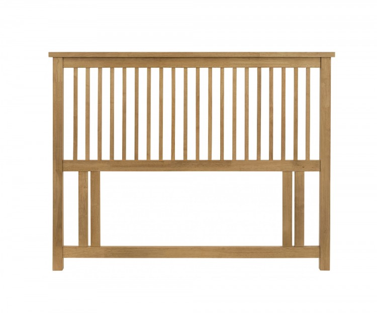 Bentley Designs Atlanta Oak 4ft Small Double Headboard